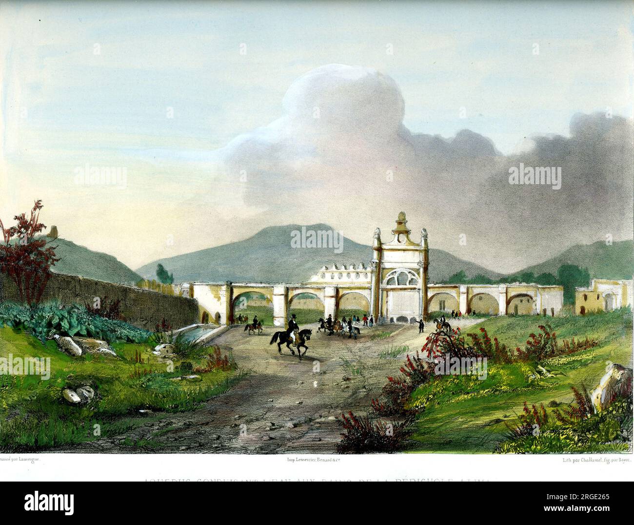 Aqueduct Taking Water To La Perichole, Lima, Peru Stock Photo - Alamy