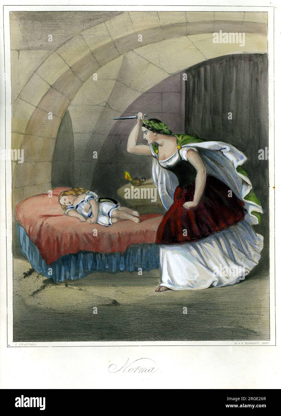 Opera - Norma Stock Photo - Alamy