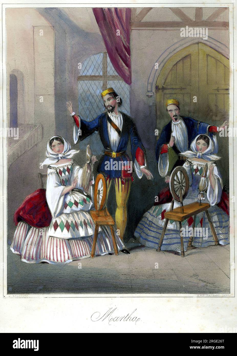 Opera - Martha Stock Photo - Alamy