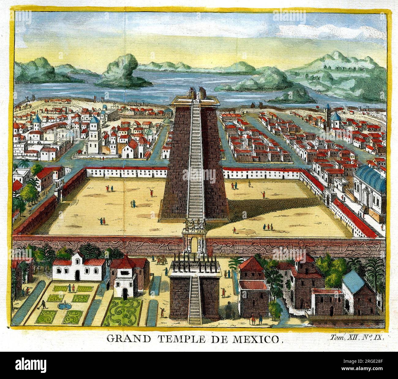 Grand Temple of Mexico Stock Photo - Alamy