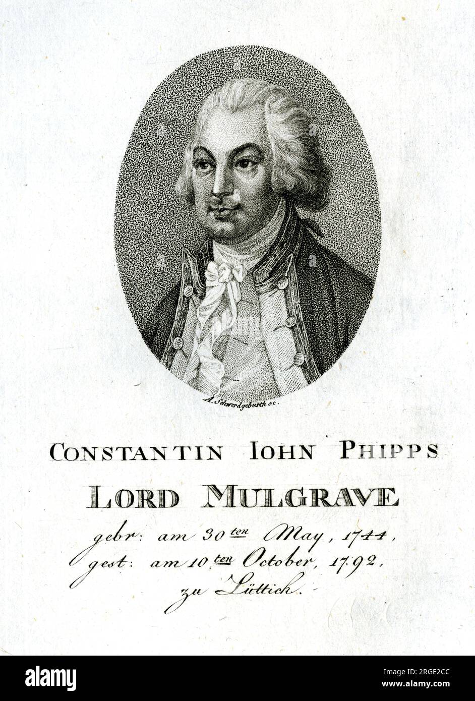 Lord mulgrave hi-res stock photography and images - Alamy