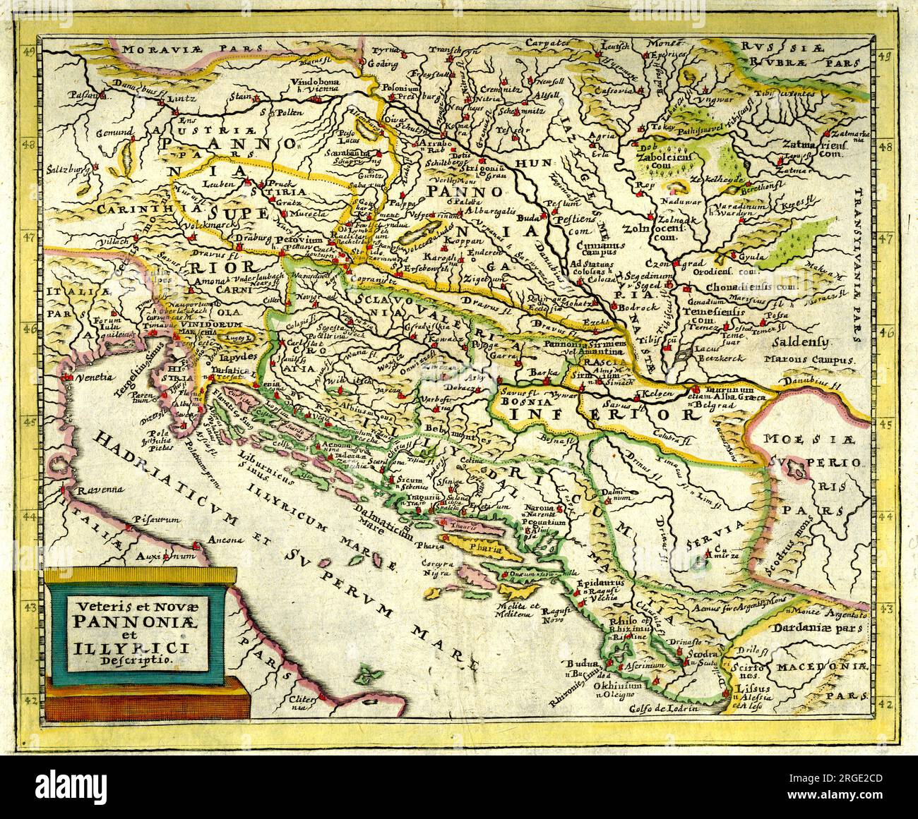 Pannonia and Illyrica, Persian Gulf Stock Photo - Alamy