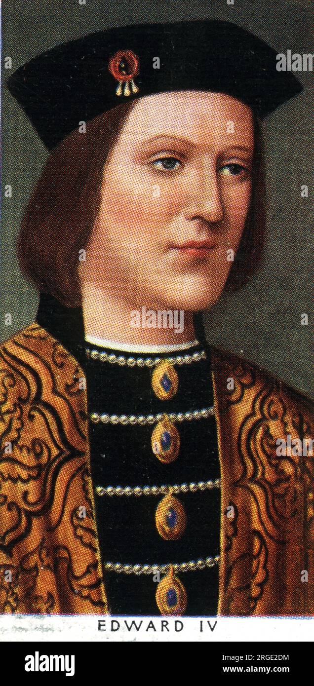 King Edward Iv Stock Photo - Alamy