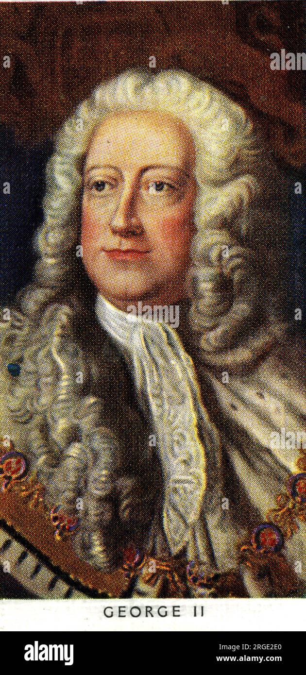 King george ii hi-res stock photography and images - Alamy