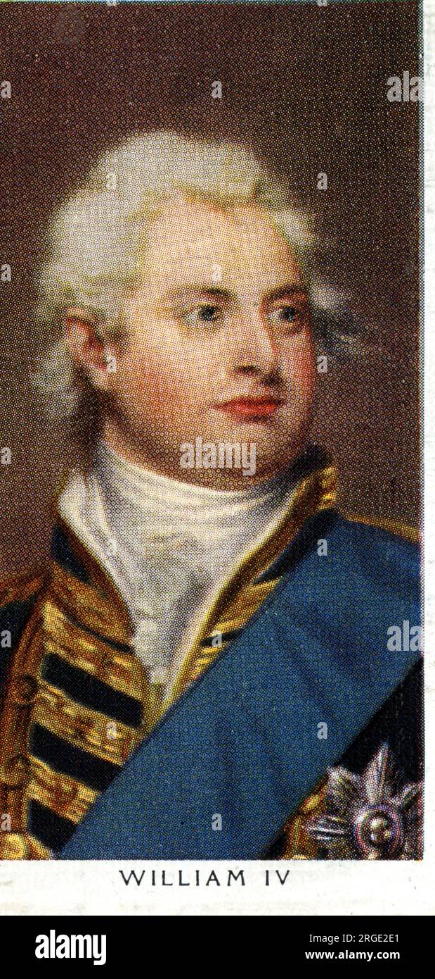 King William Iv Stock Photo - Alamy
