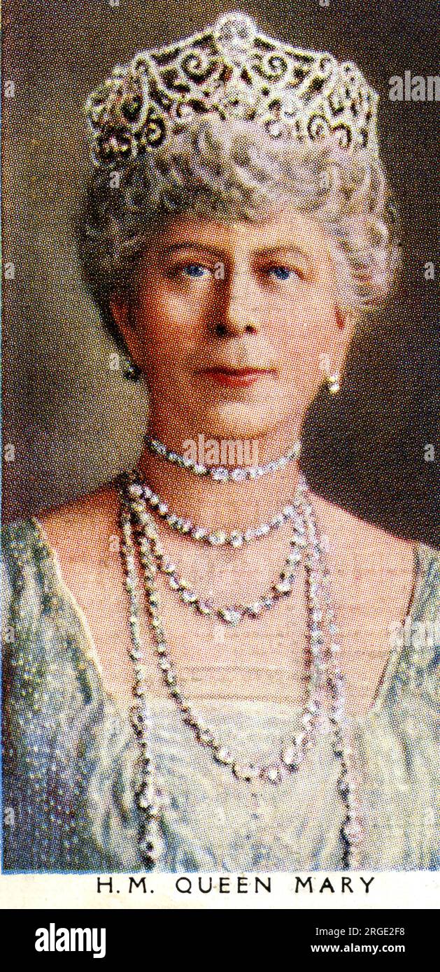 George v mary colour hi-res stock photography and images - Alamy