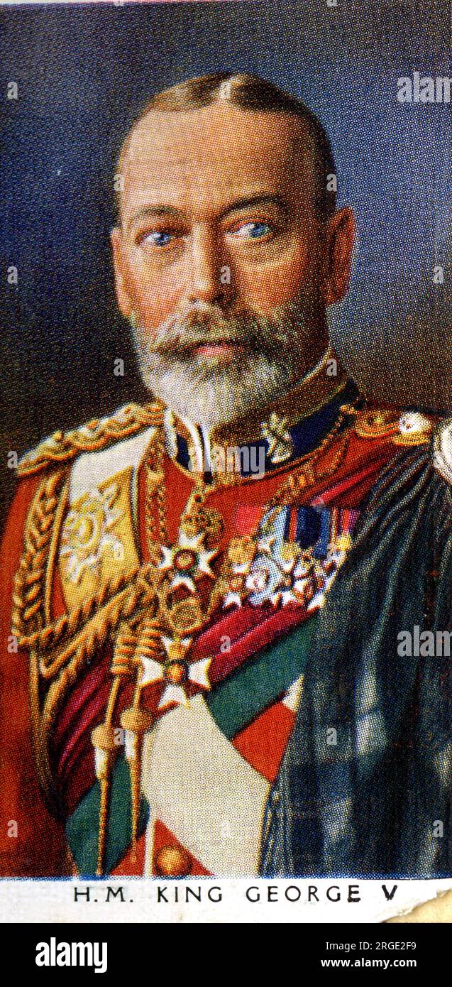King George V Stock Photo - Alamy
