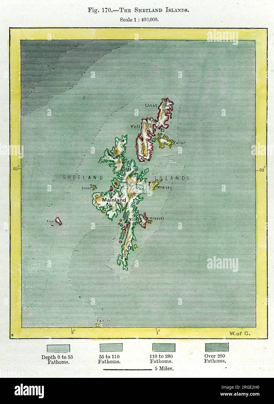Map of shetland hi-res stock photography and images - Alamy