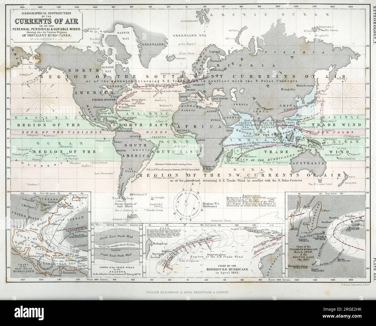 Air currents map hi-res stock photography and images - Alamy