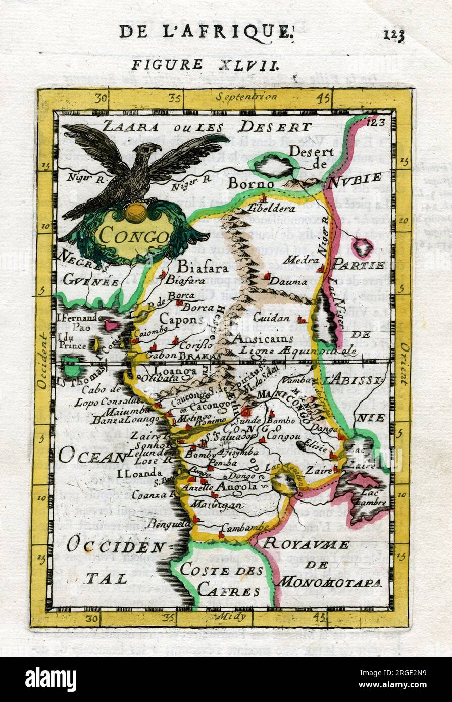 Historical congo map hi-res stock photography and images - Alamy