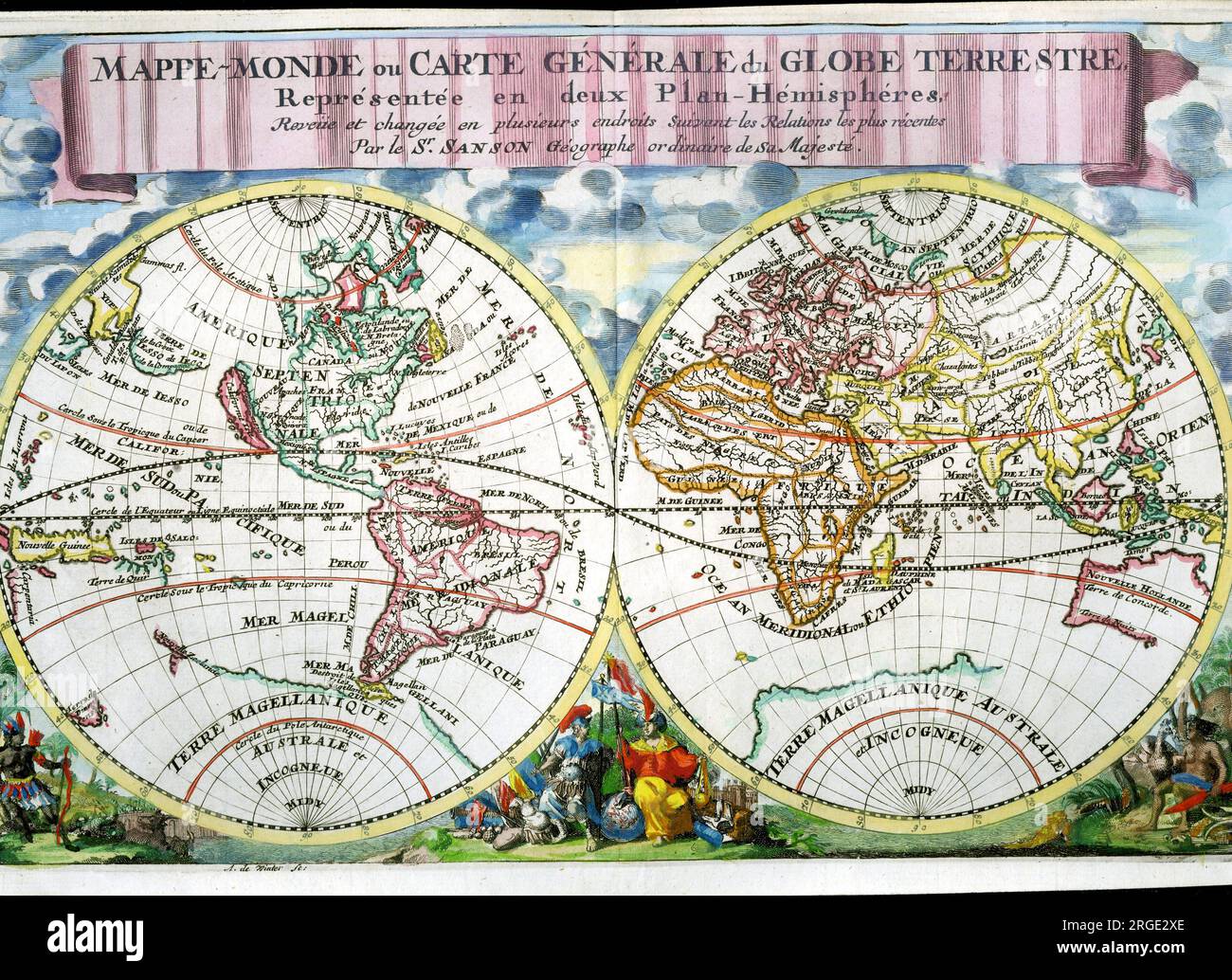 Both hemispheres hi-res stock photography and images - Alamy