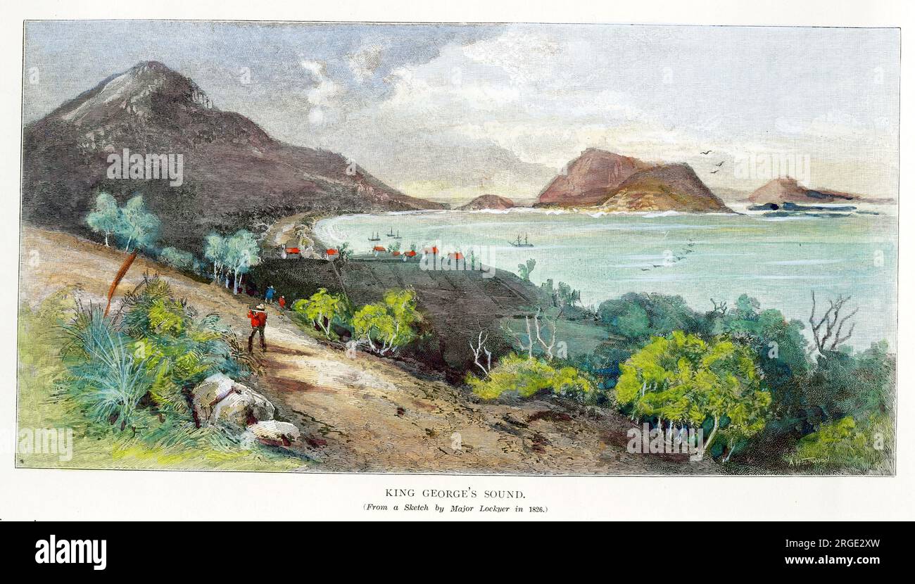 Western Australia - King George's Sound Stock Photo - Alamy