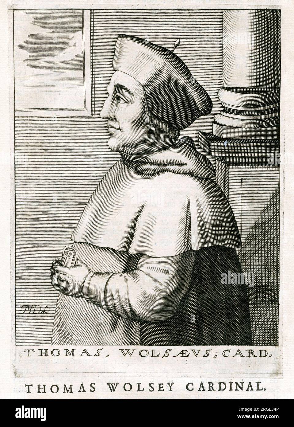 Cardinal Thomas Wolsey Stock Photo - Alamy