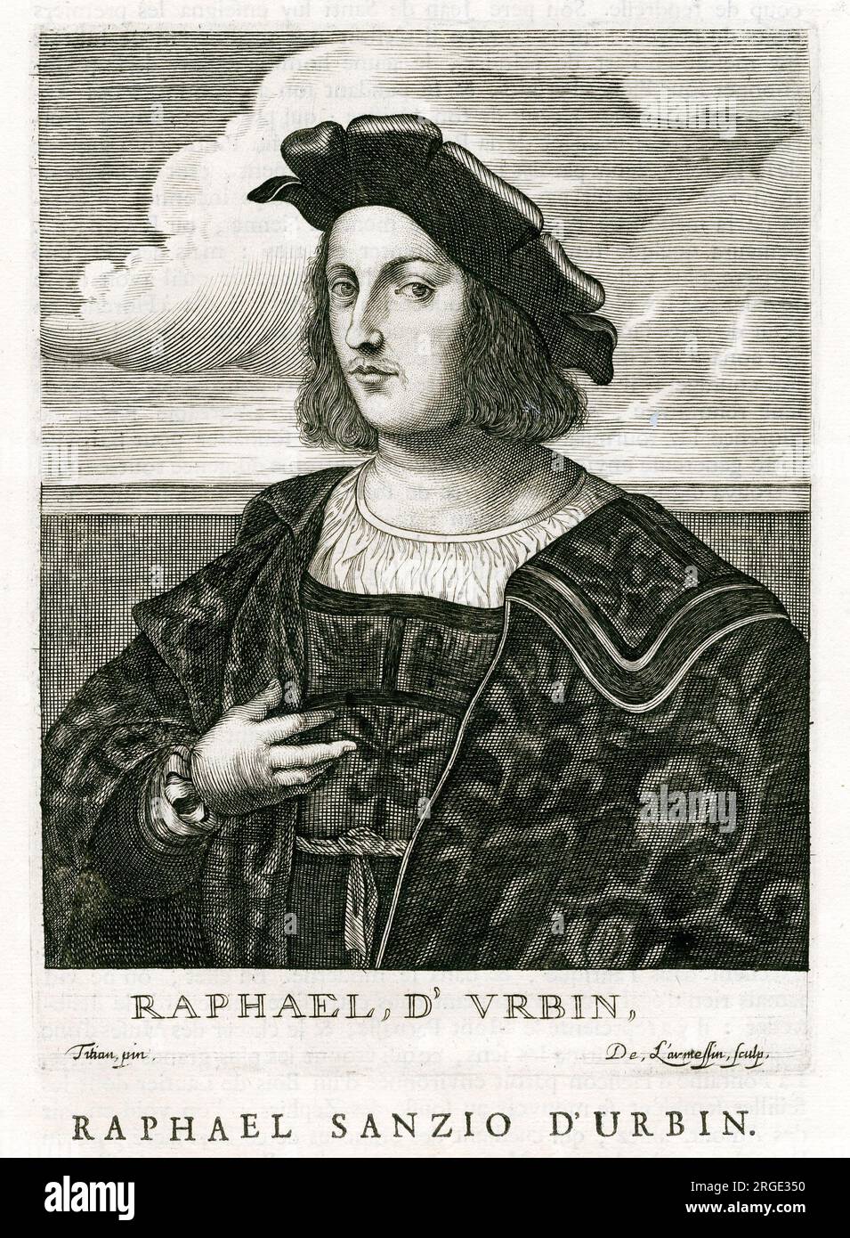 Engraving by raphael hi-res stock photography and images - Alamy