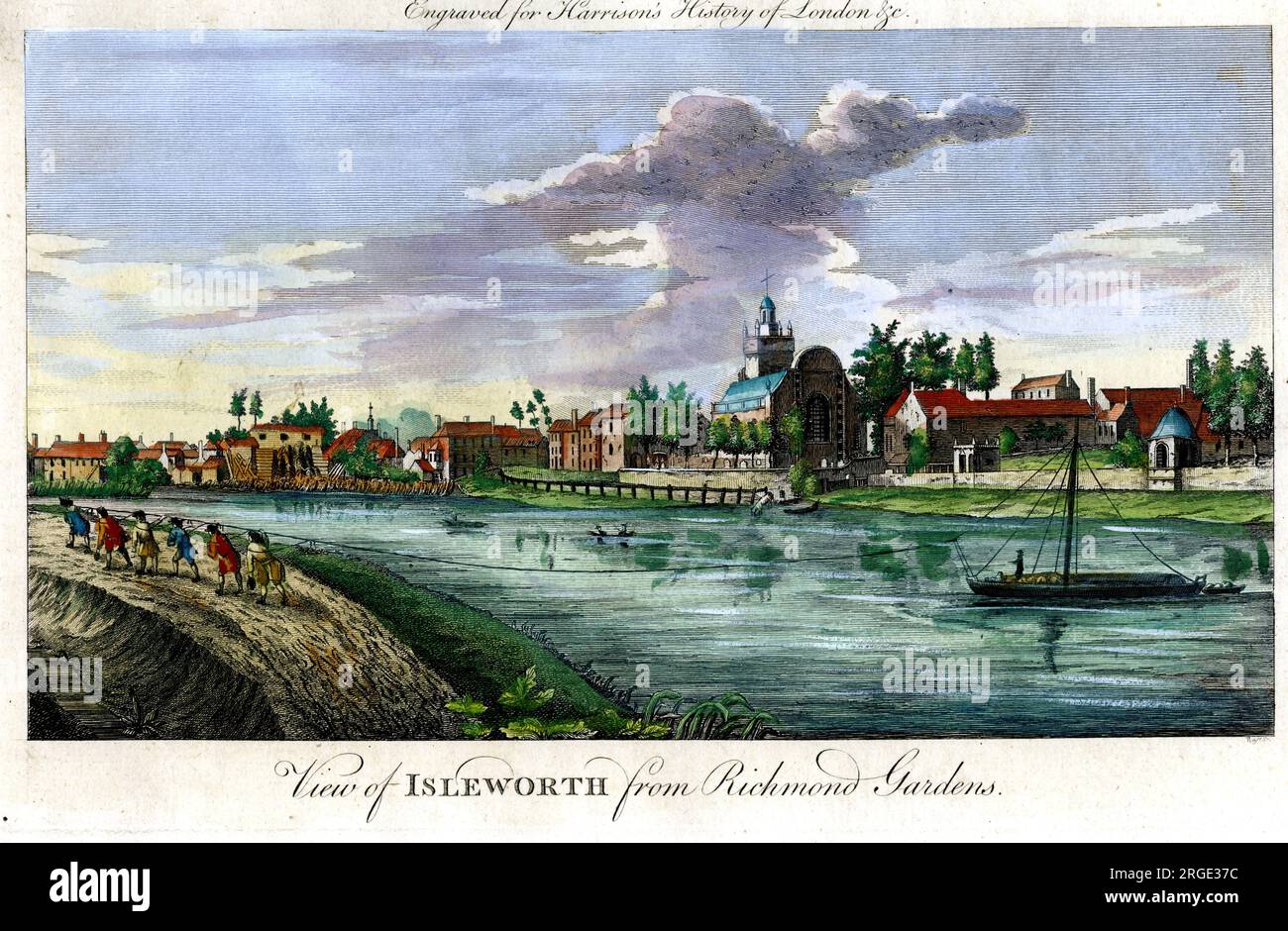 Isleworth From Richmond Gardens Stock Photo - Alamy