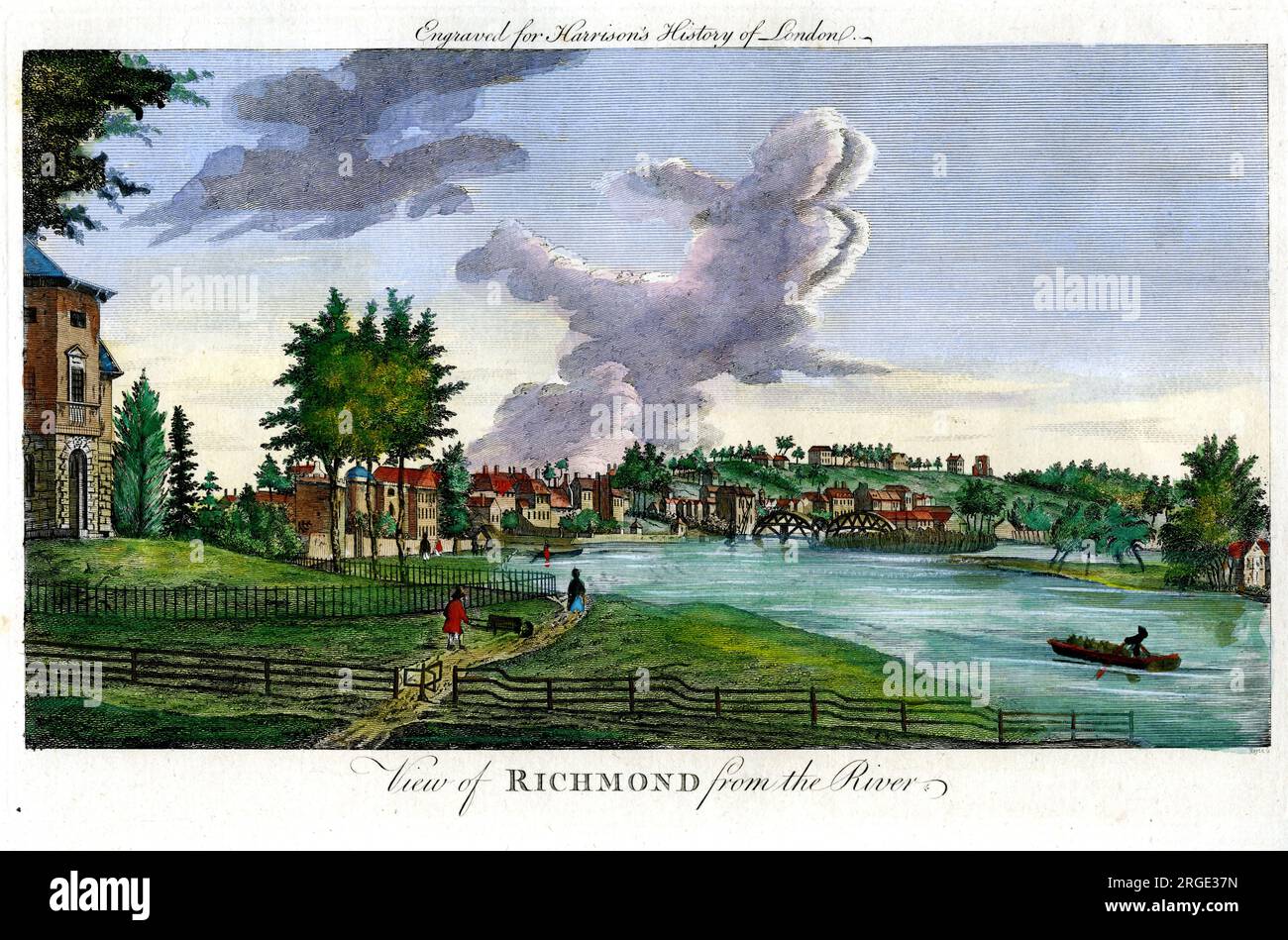 Richmond From The River Stock Photo - Alamy