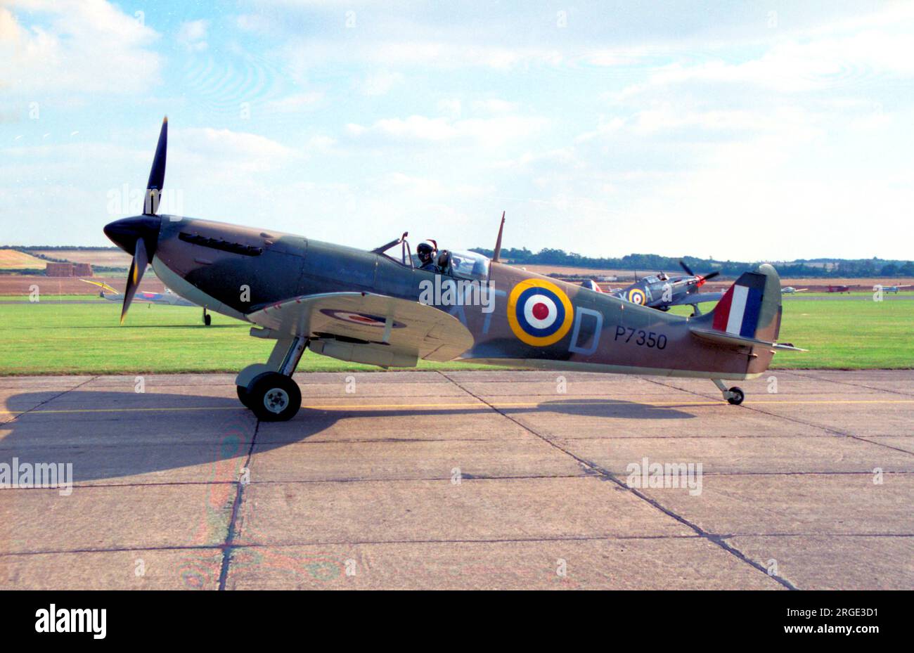 Supermarine Spitfire Mk Iia G-AWIJ / P7350 (msn CBAF.14), of Spitfire ...