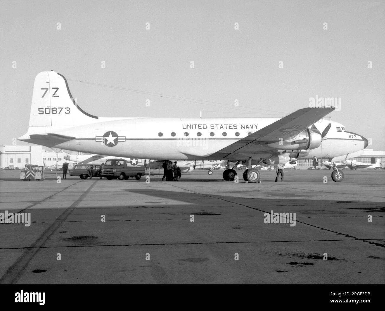 United States Navy â€“ Douglas C-54Q 50873 (MSN 10555, ex USAAF 42 ...