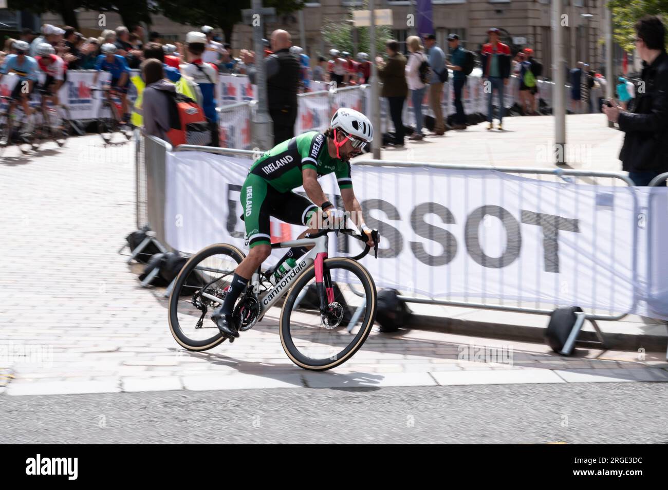 2023 UCI CYCLING WORLD CHAMPIONSHIPS - ROAD - Men Elite Road Race on the 6th August 2023 Glasgow ...