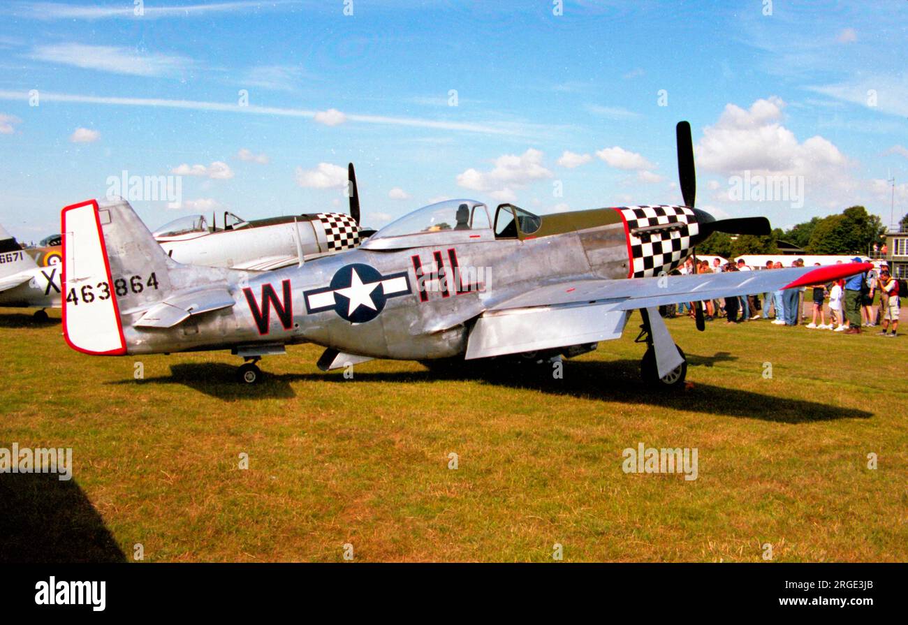 North American P-51D Mustang G-CBNM 'Twilight Team' (msn 122-31590, ex ...