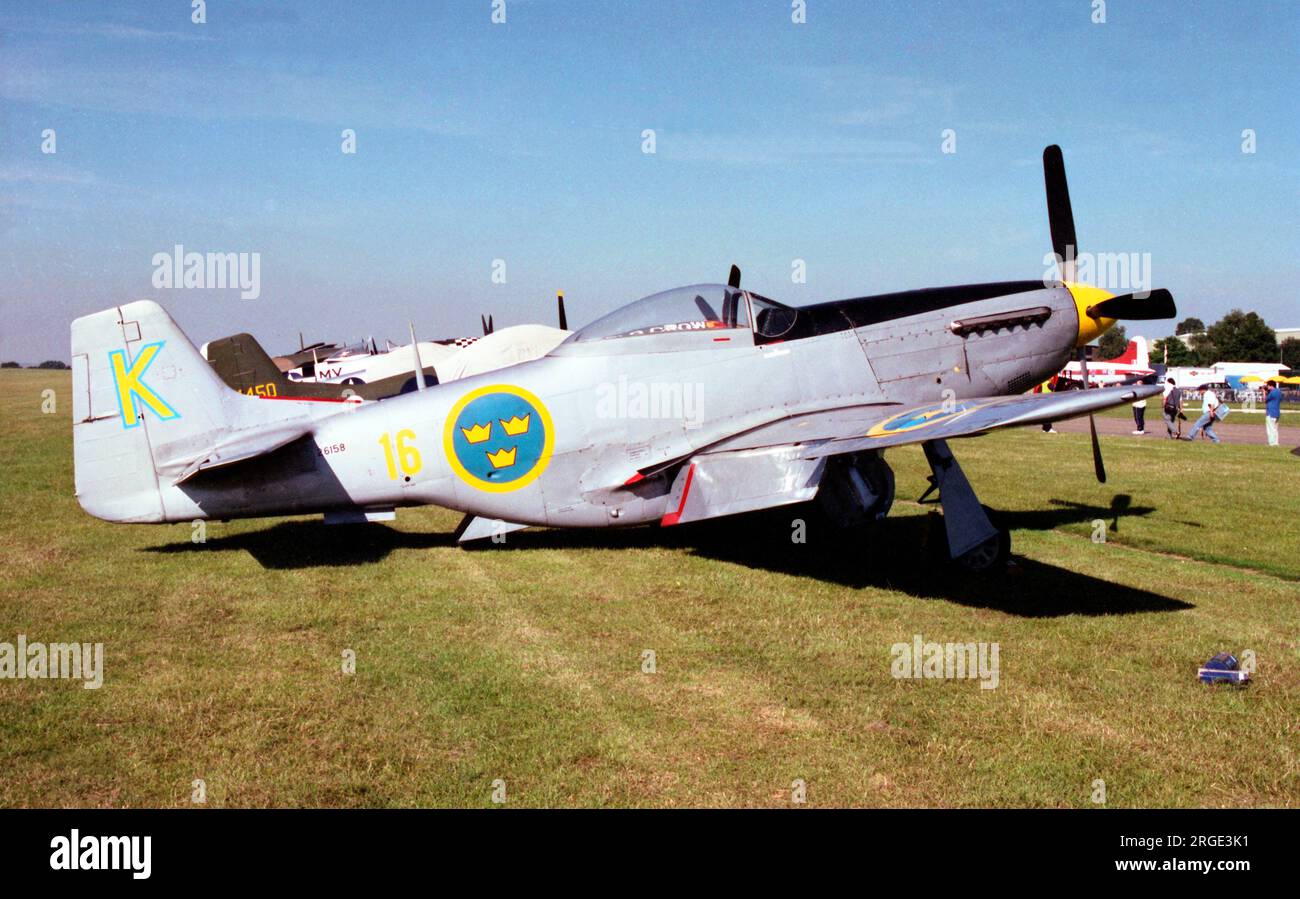 North American P-51D Mustang SE-BKG (msn 122-31590, ex USAAF 44-63864 ...