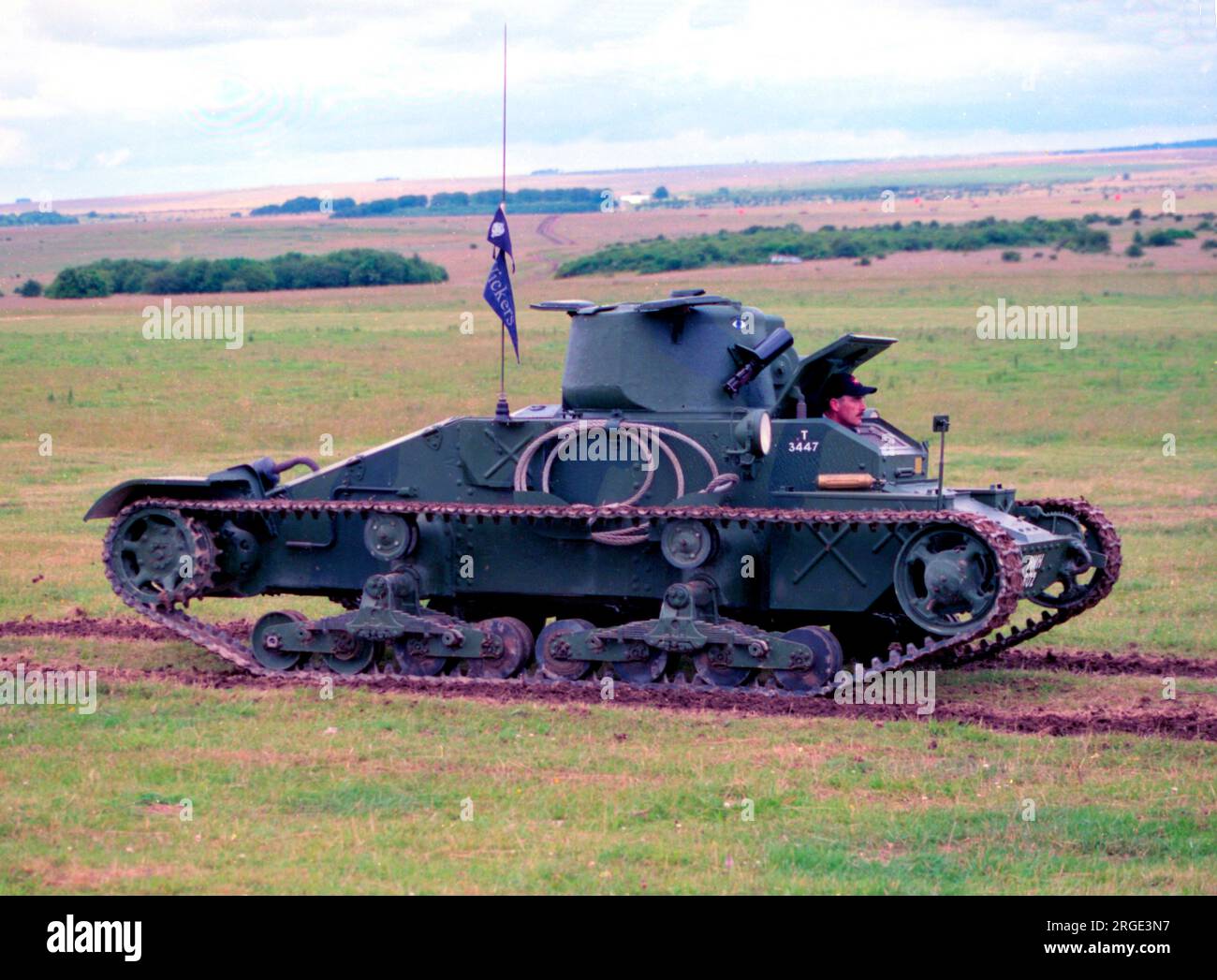 Vickers Matilda I Infantry Tank reproduction T3447, at the 2006 ...
