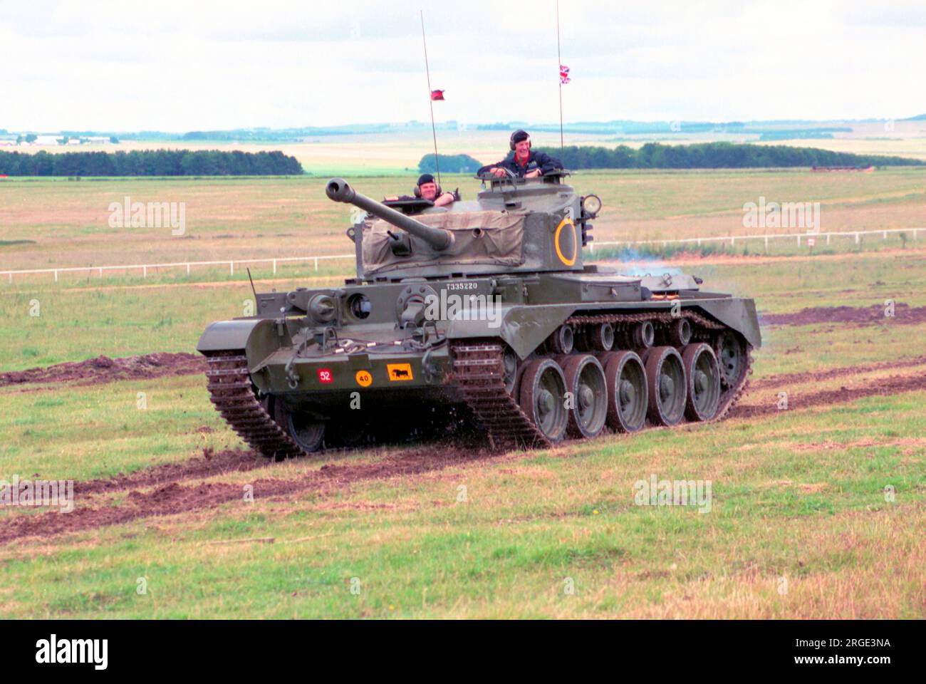 A Comet tank, (Tank, Cruiser, Comet I (A34)), at the 2006 Larkhill ...