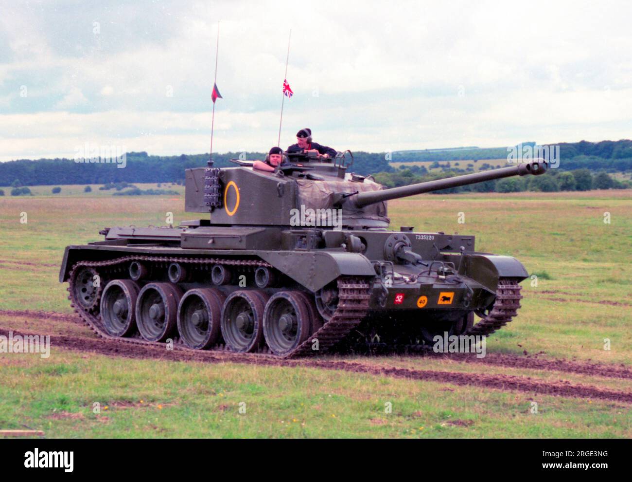 A Comet tank, (Tank, Cruiser, Comet I (A34)), at the 2006 Larkhill ...