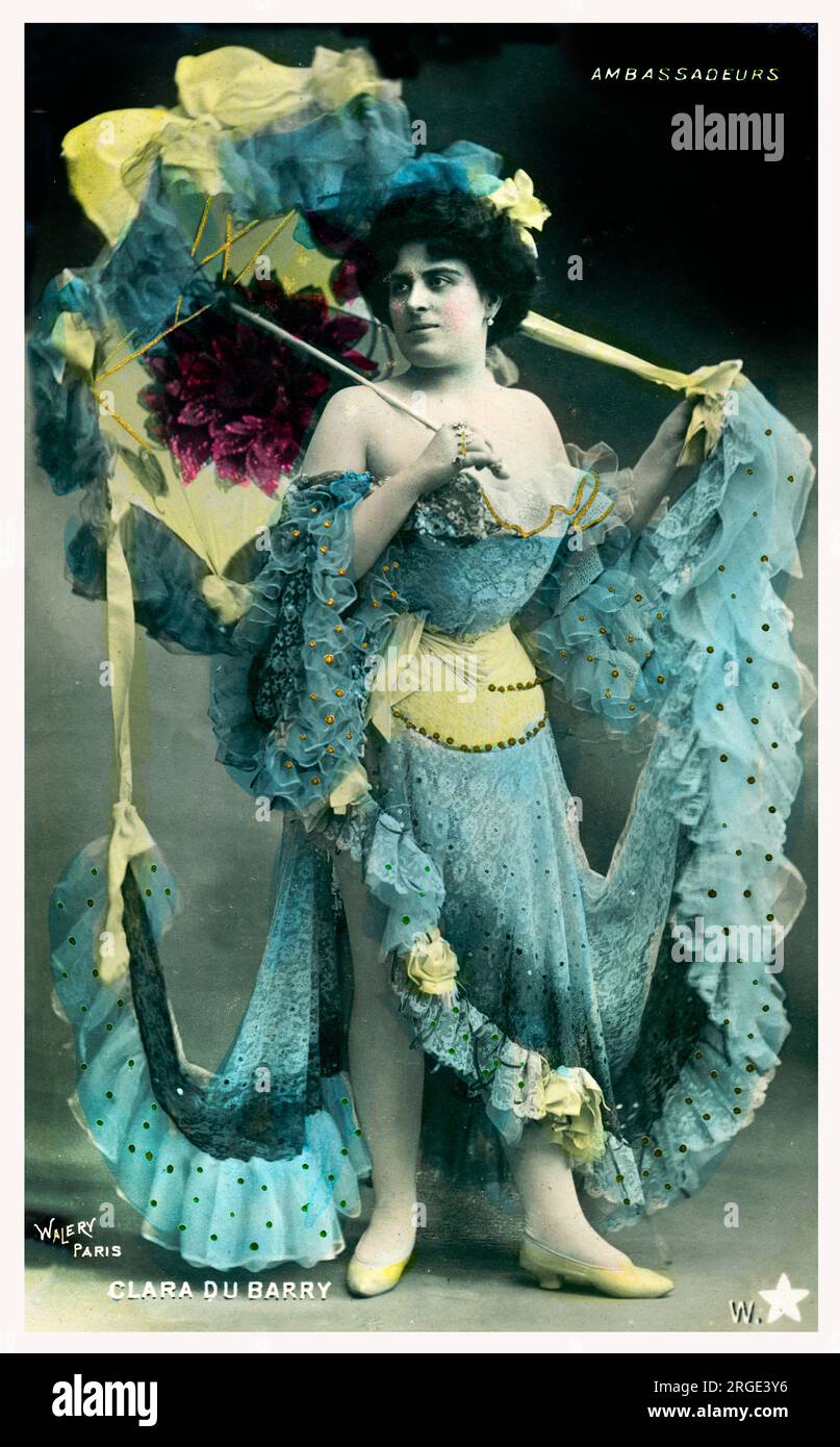 Clara du Barry (of the Ambassadeurs Club) - French Dancer with ...