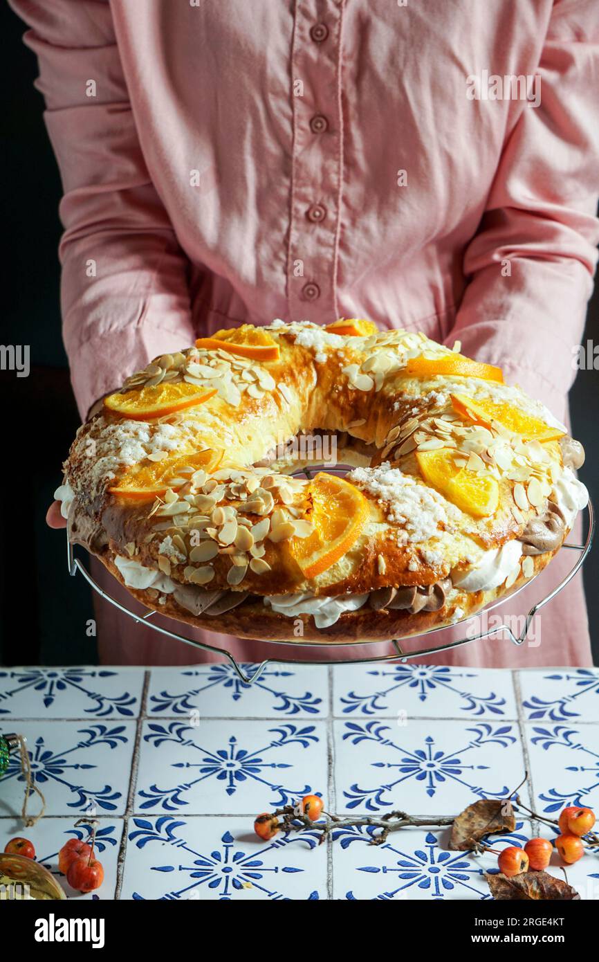 Rosca de reyes mexico hi-res stock photography and images - Alamy