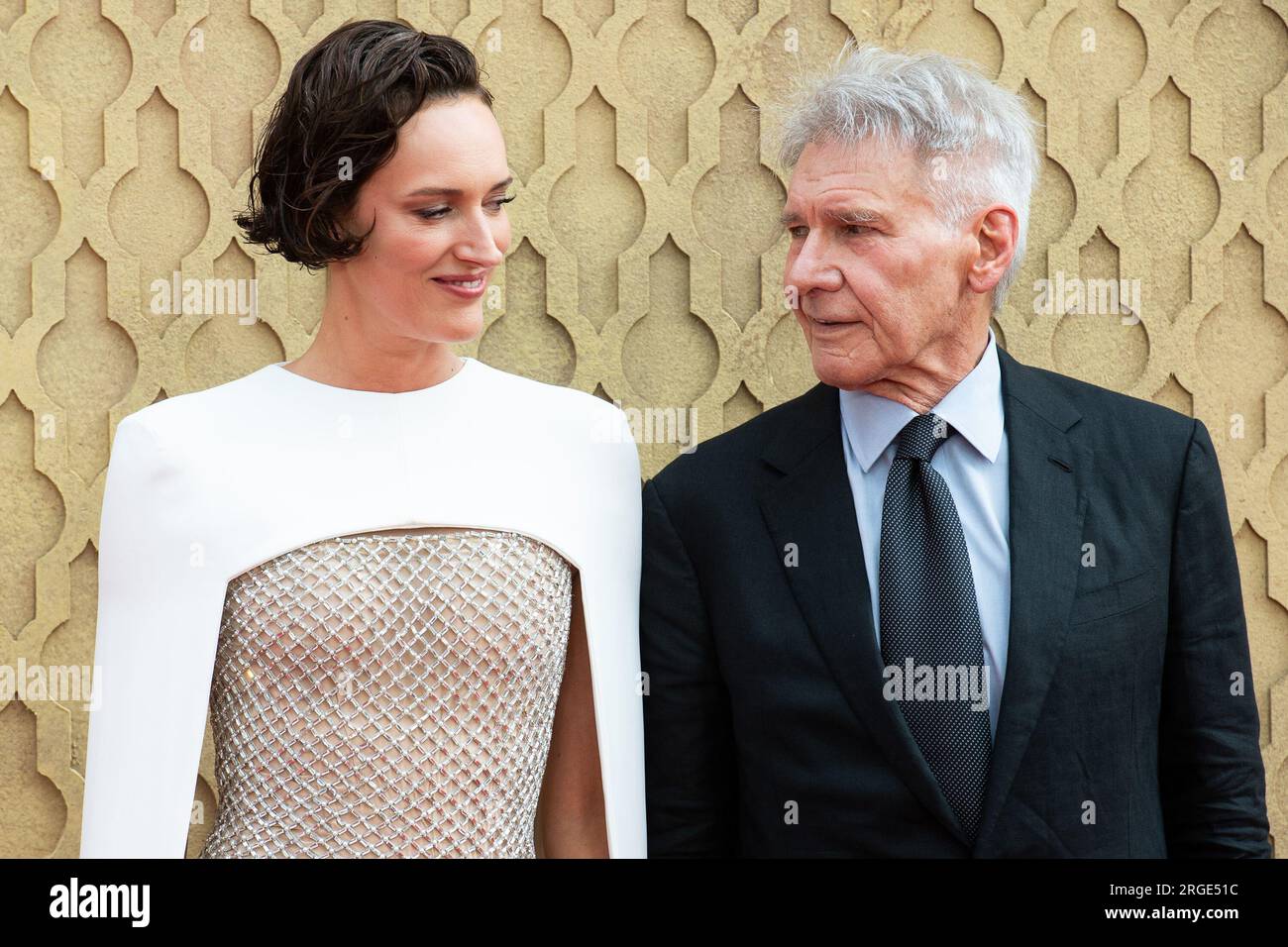 Phoebe Waller-Bridge and Harrison Ford attend the UK Premiere of ...
