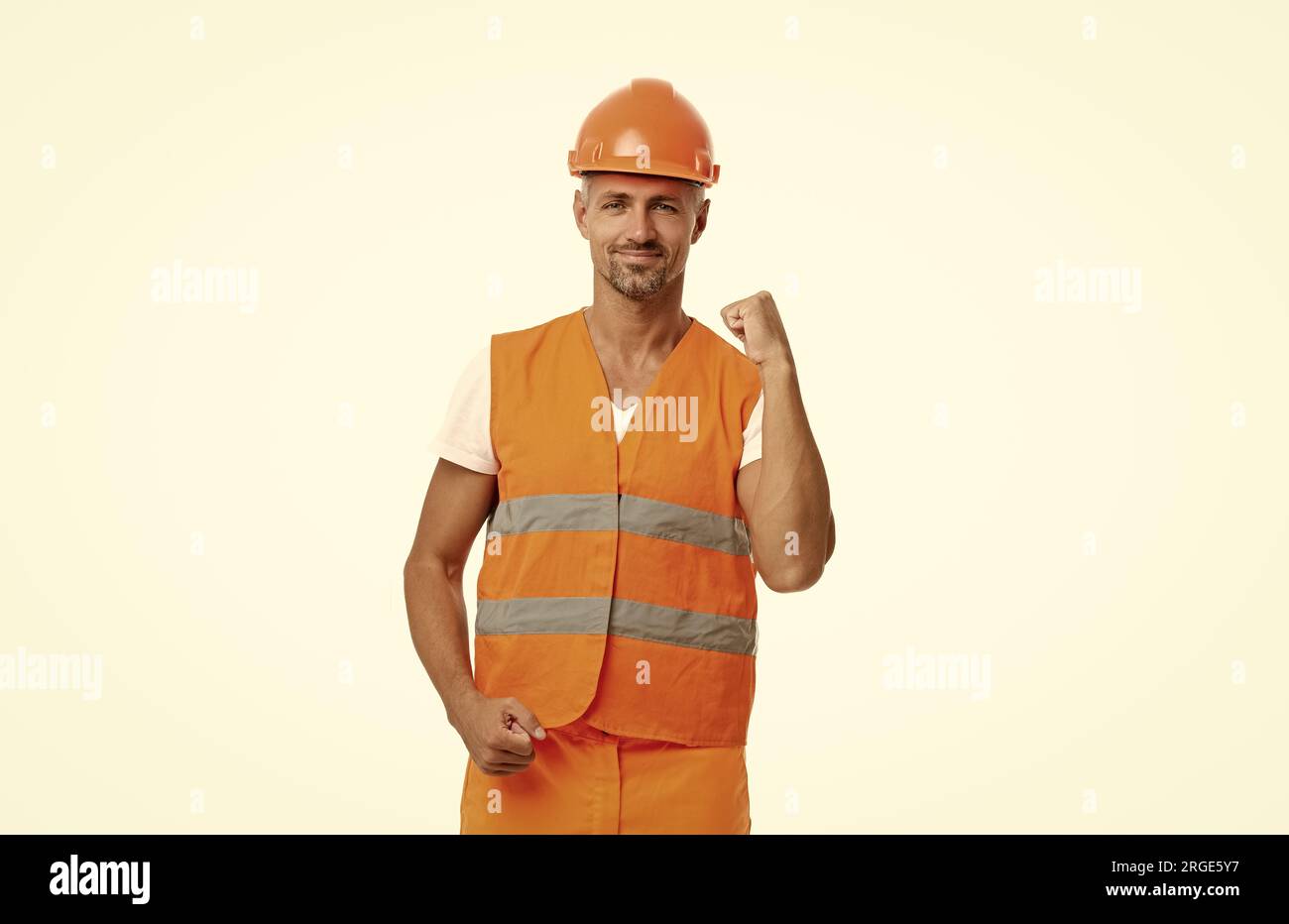 successful man engineer on background. photo of man engineer wearing ...