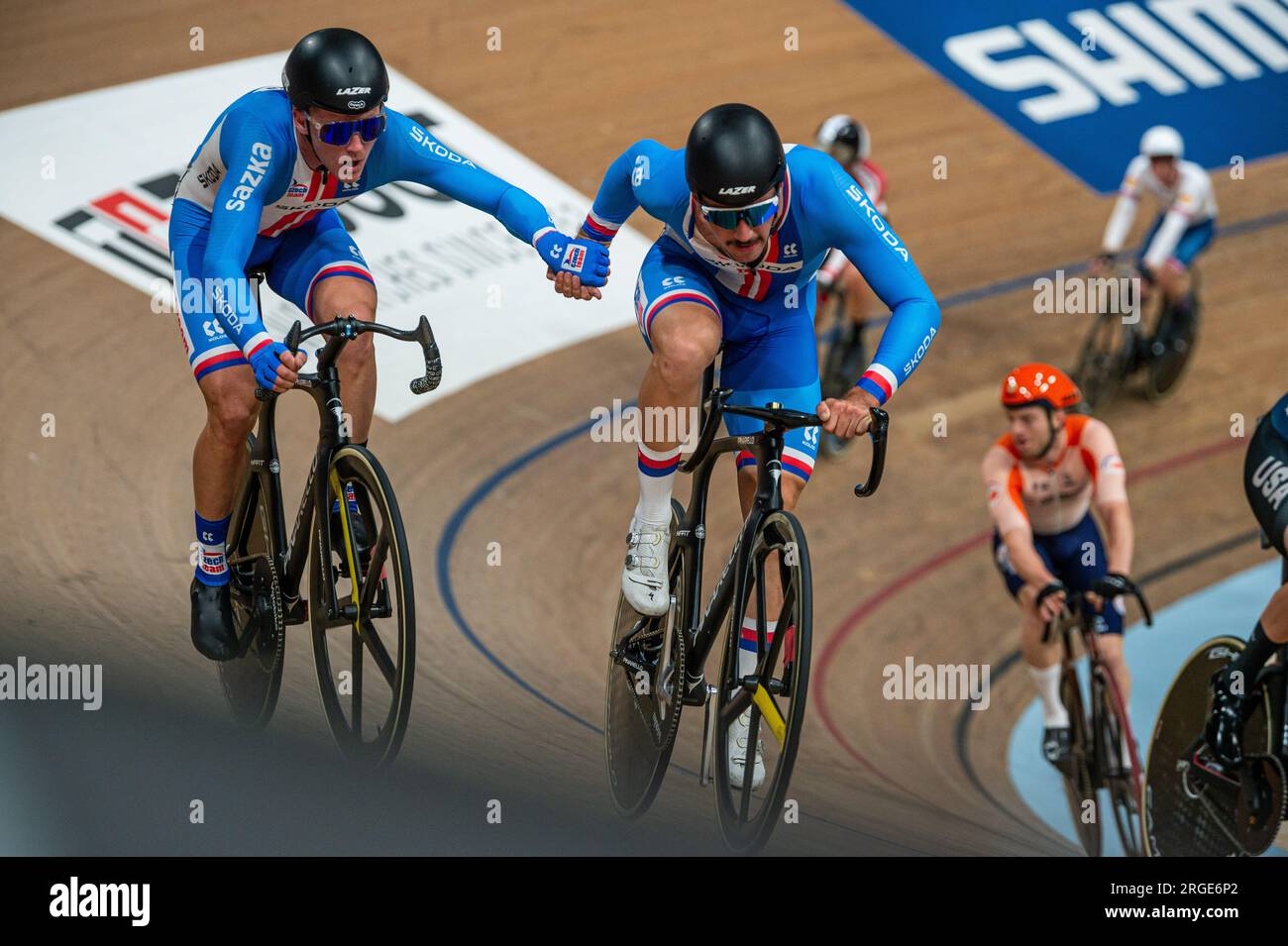 Glasgow cycling worlds track 2023 hi-res stock photography and images ...