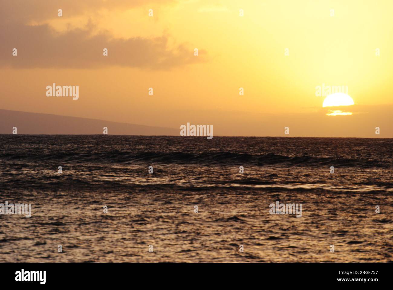 Maui melting sun hi-res stock photography and images - Alamy