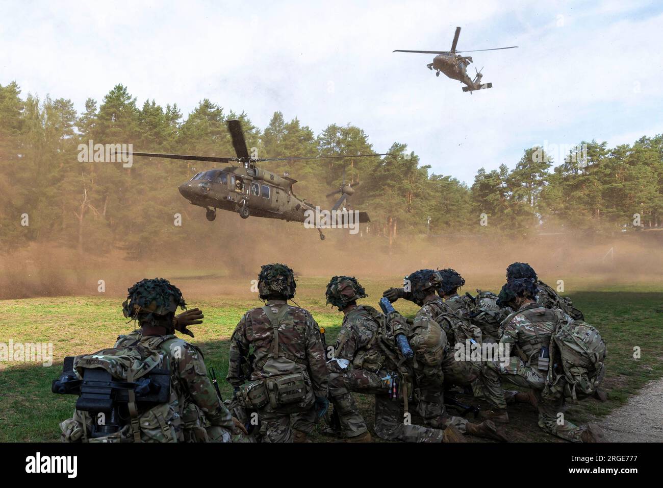 July 25, 2023 - Nursipalu Training Area, Estonia - U.S. Army Soldiers ...