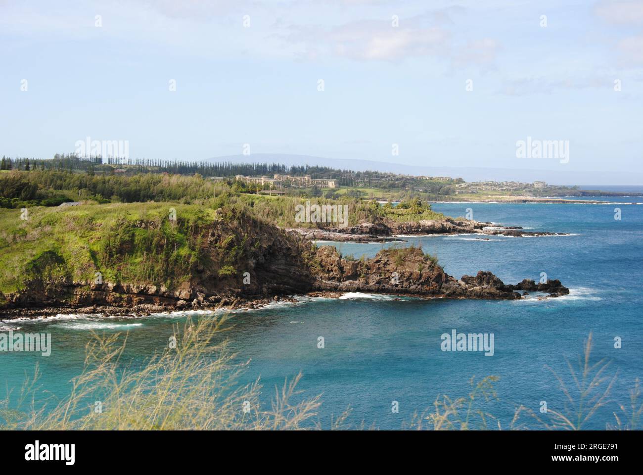 Maui, HI cliff view Stock Photo - Alamy