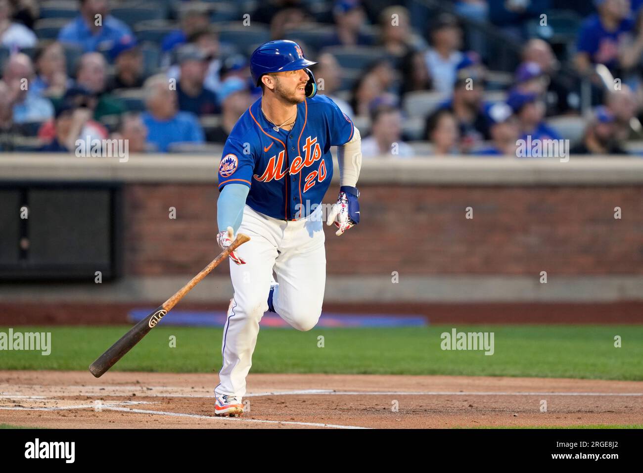 New York Mets' Pete Alonso hits a two-run home run off Chicago Cubs ...