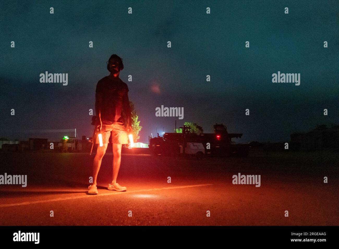 U.S. Air Force Senior Airman Grant Coleman, 475th Expeditionary Air ...