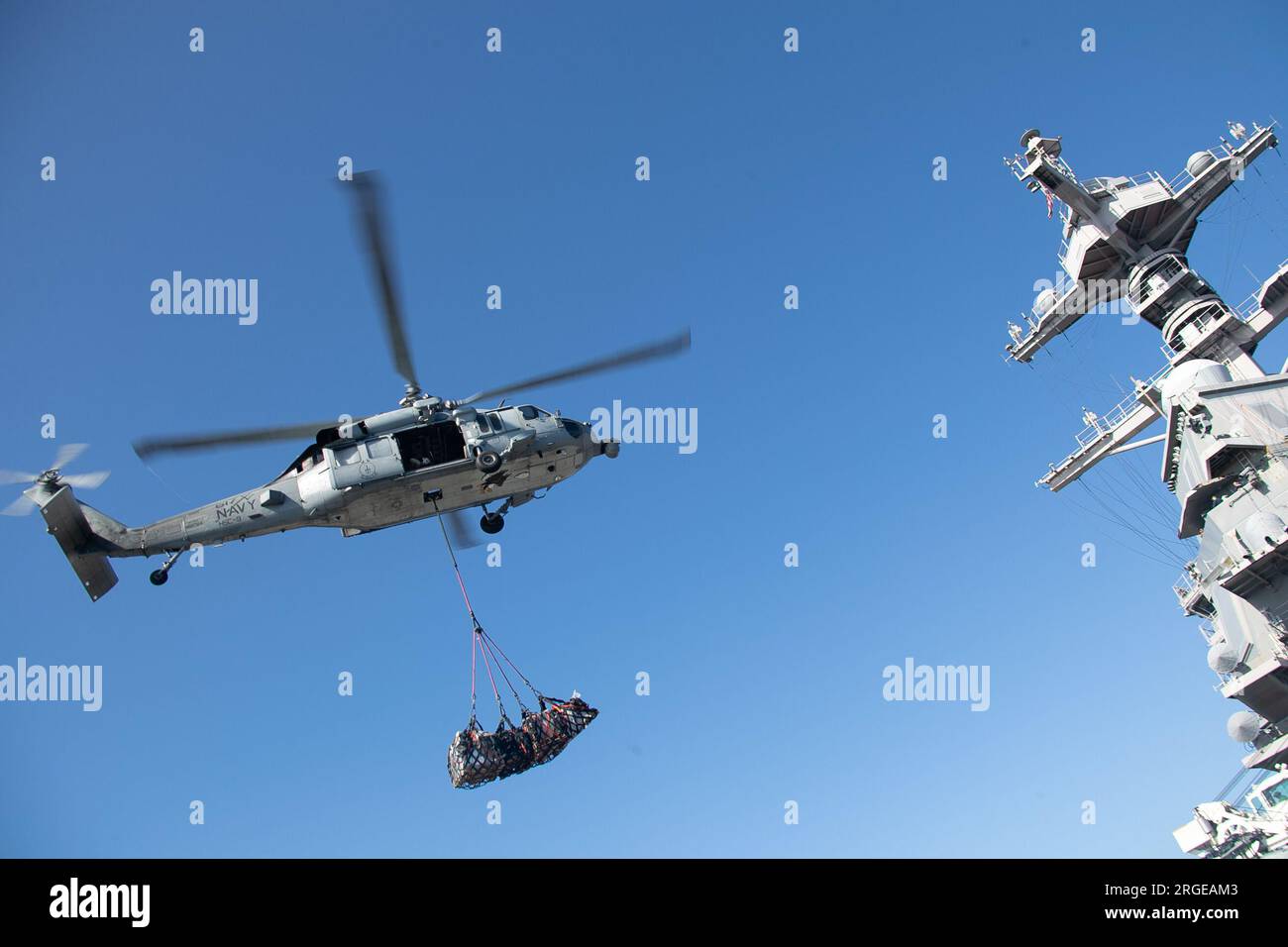 An MH-60 Sea Hawk, attached to the "Tridents" of Helicopter Sea Combat ...