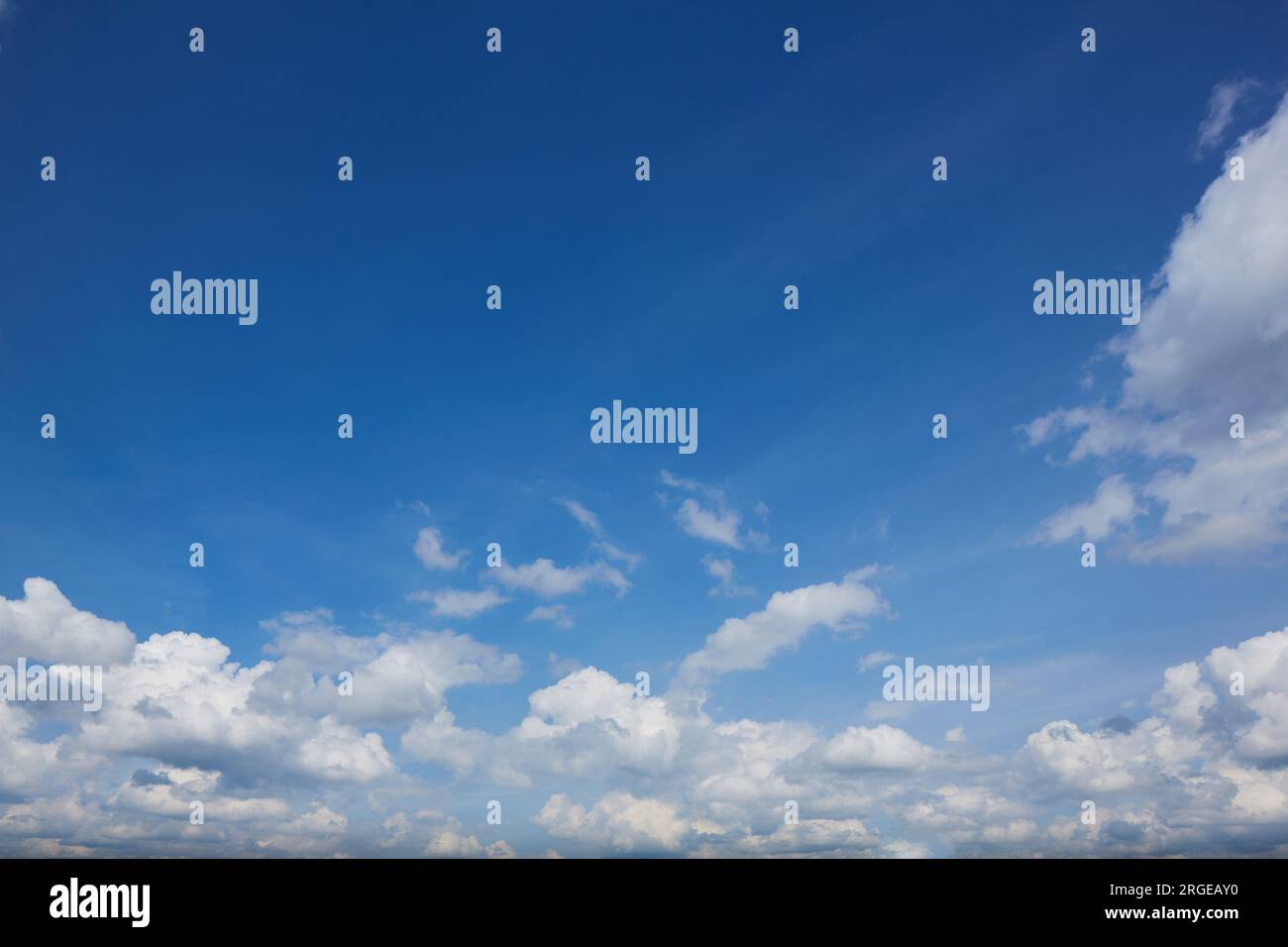 Panorama of daytime sky with clouds. sunset Sky background, daylight ...