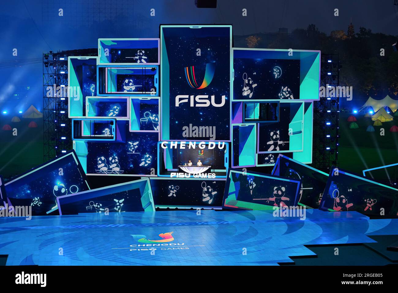 General view, AUGUST 8, 2023 : Closing Ceremony during Chengdu 2021 ...