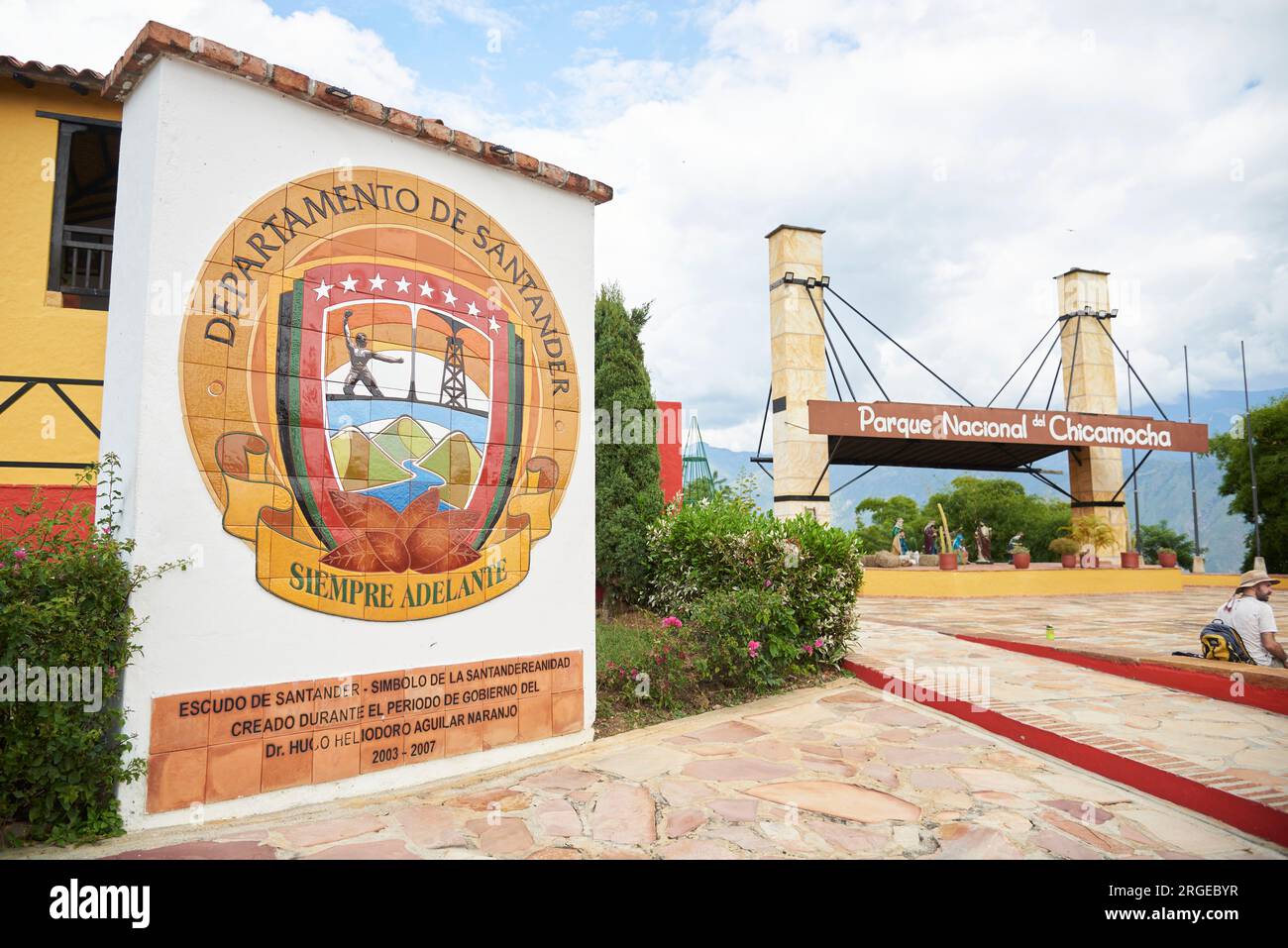 Aratoca, Santander, Colombia, Nov 23, 2022: Coat of arms of the ...