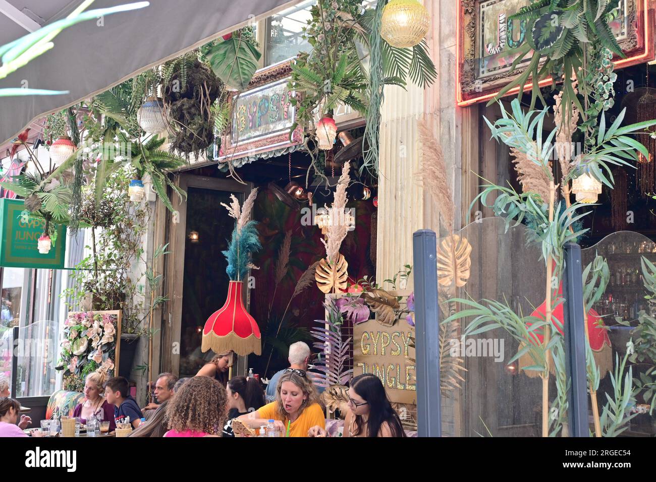 Gypsy jungle restaurant athens hi-res stock photography and images - Alamy