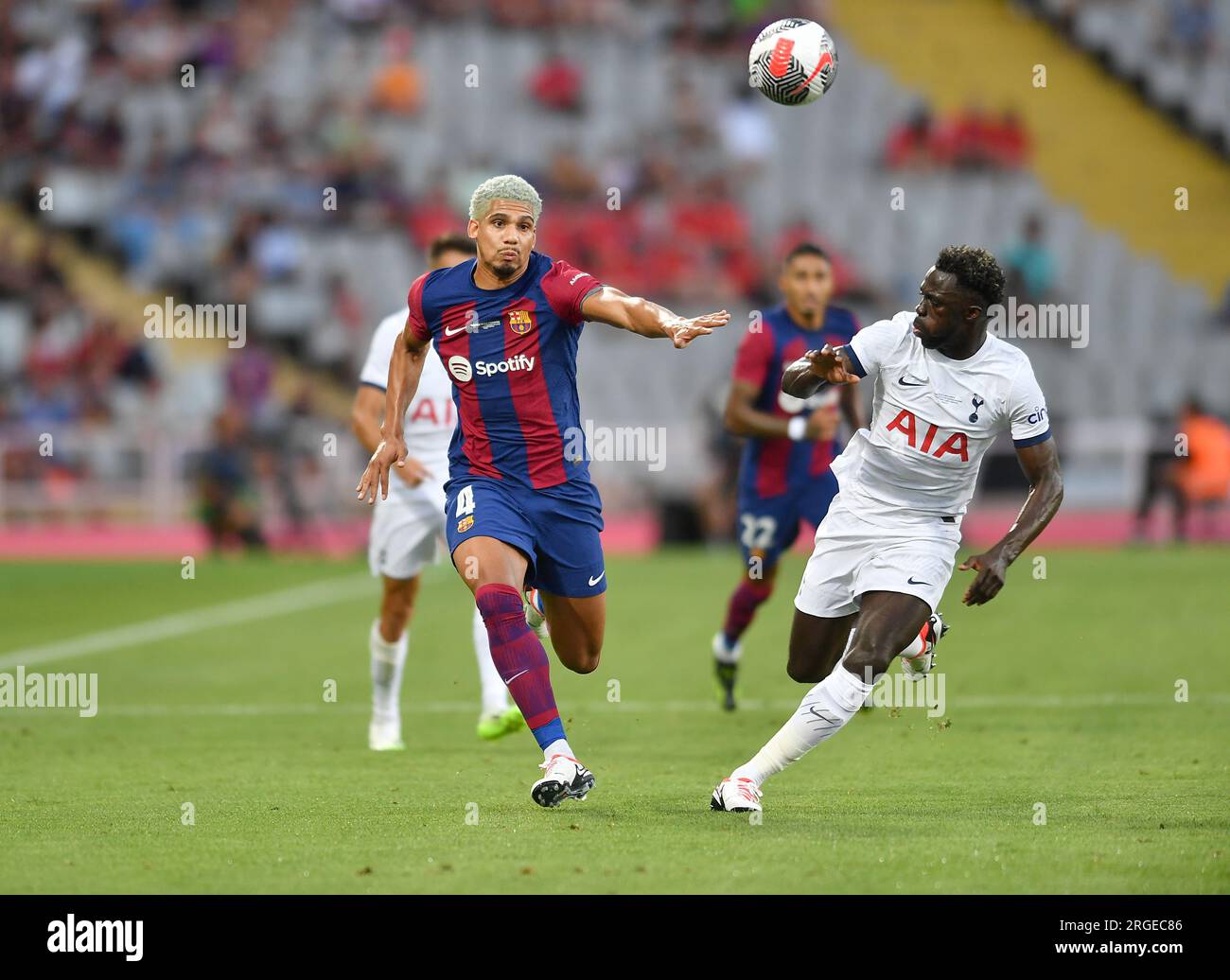Barcelona, Esp. 08th Aug, 2023. FC BARCELONA vs TOTTENHAM HOTSPUR Aug 8 ...