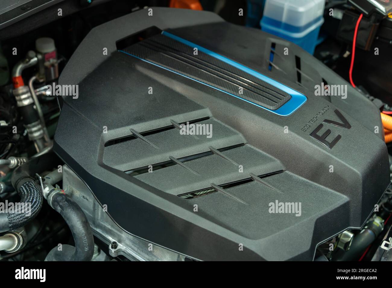 Serdang, Malaysia - May 5,2023 : Closeup view of the Hyundai IONIQ 5's ...
