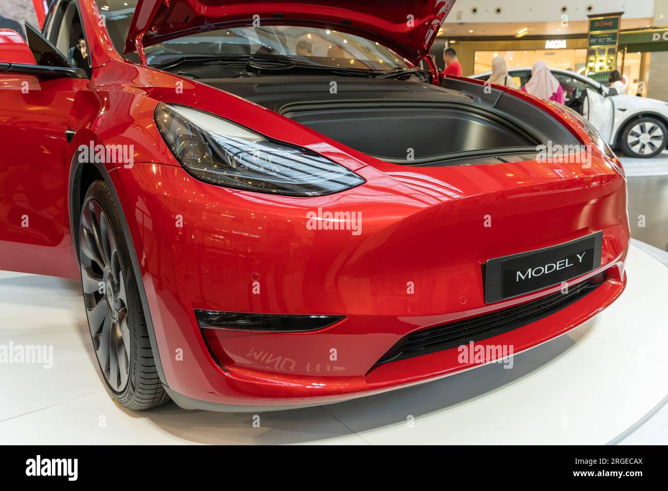 KL ,Malaysia - July 3,2023 : There is an additional front boot or ...