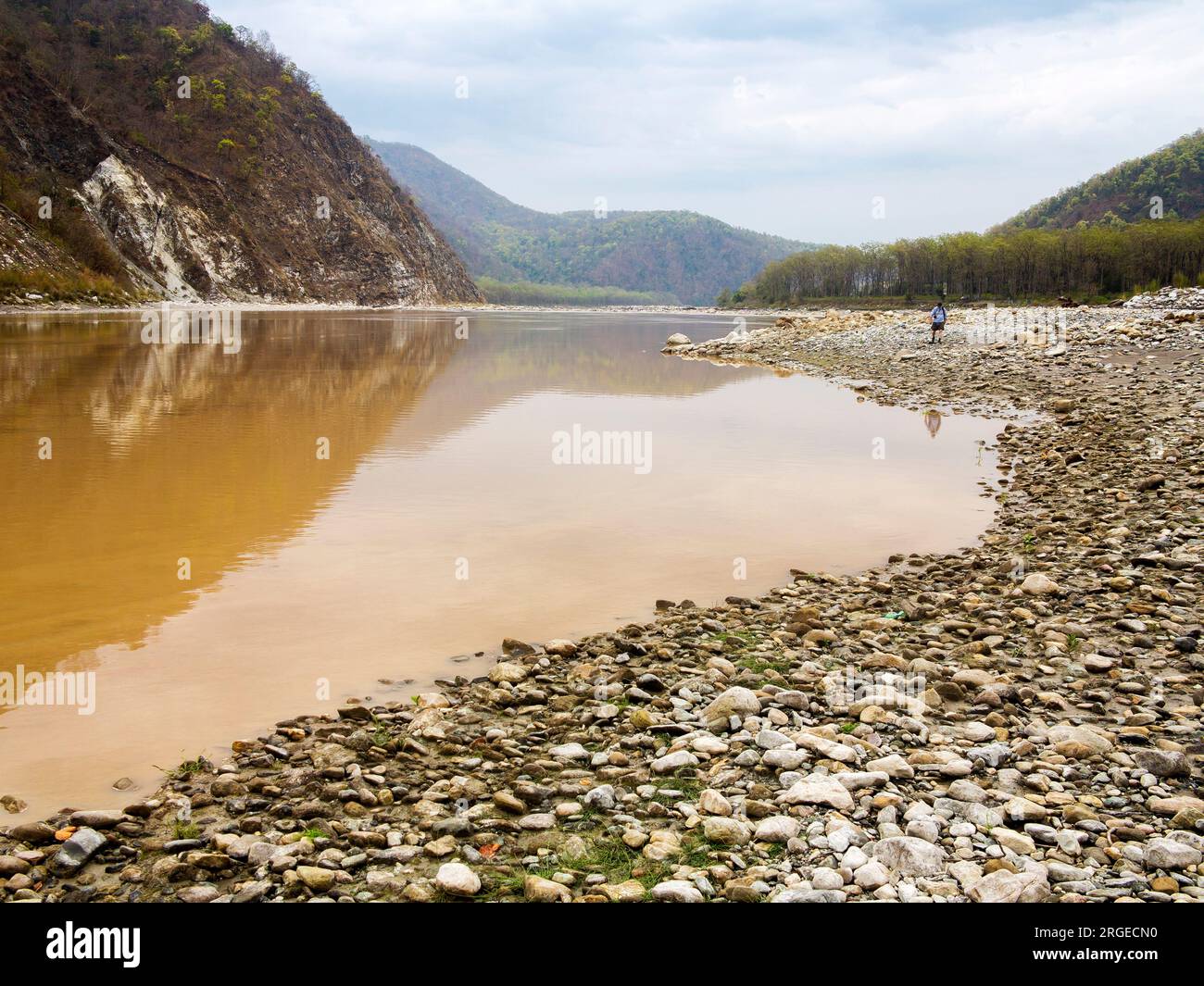 The junction of Sarda and Ladhya rivers, made famous by Jim Corbett in ...