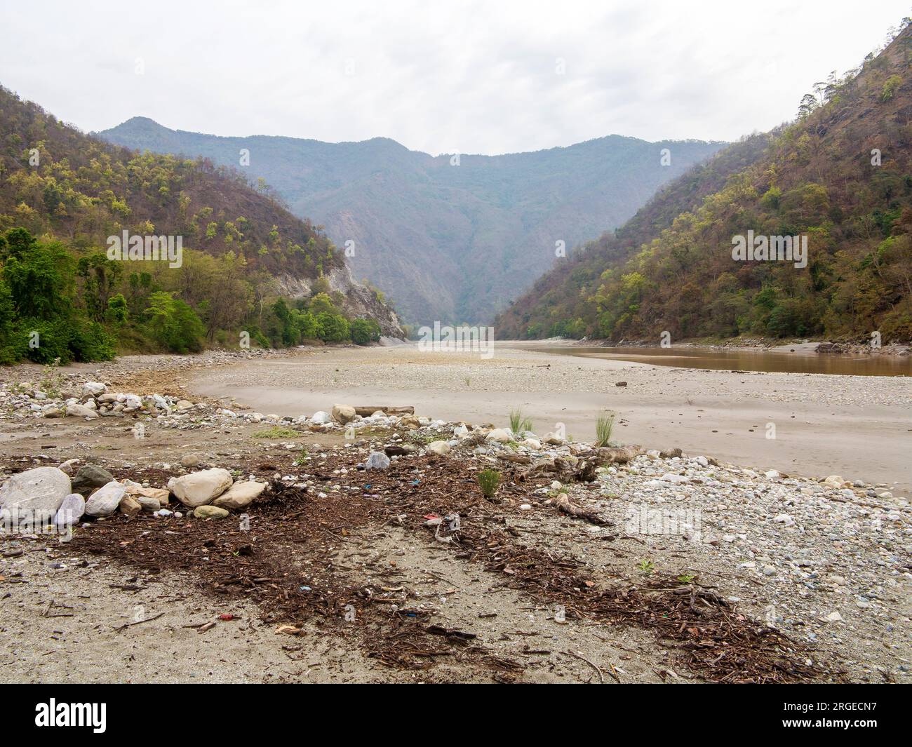 The junction of Sarda and Ladhya rivers, made famous by Jim Corbett in ...