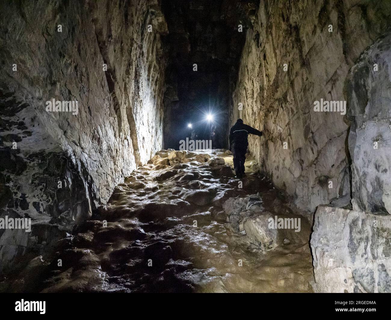 Spar cave, Isle of Skye, Scotland, UK Stock Photo - Alamy