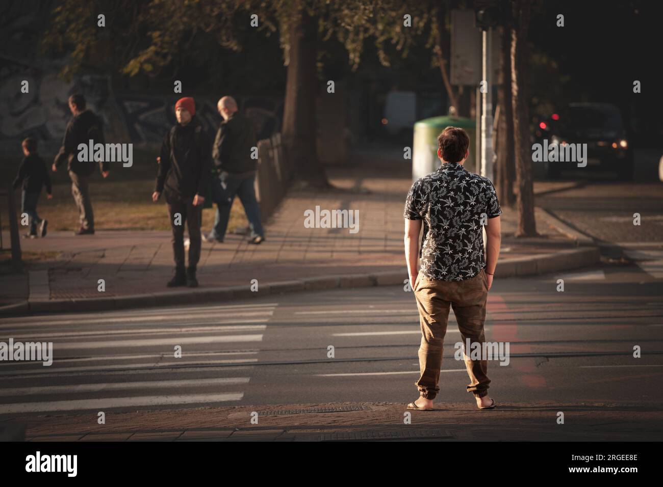 Belgrade during sunset hi-res stock photography and images - Alamy